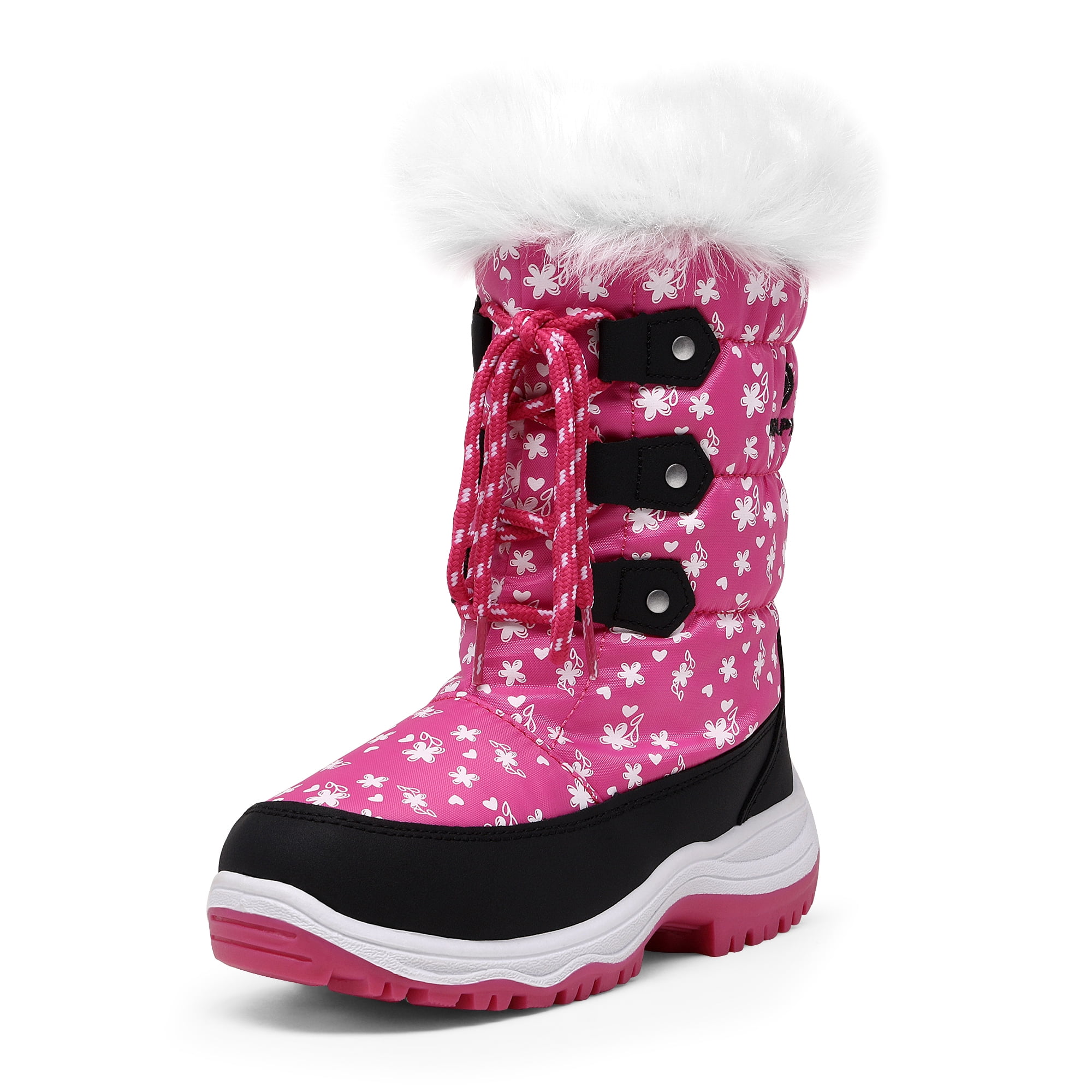 Girls Snow Boots Size 2 DREAM PAIRS - - DREAM PAIRS Girls Boys Snow ...