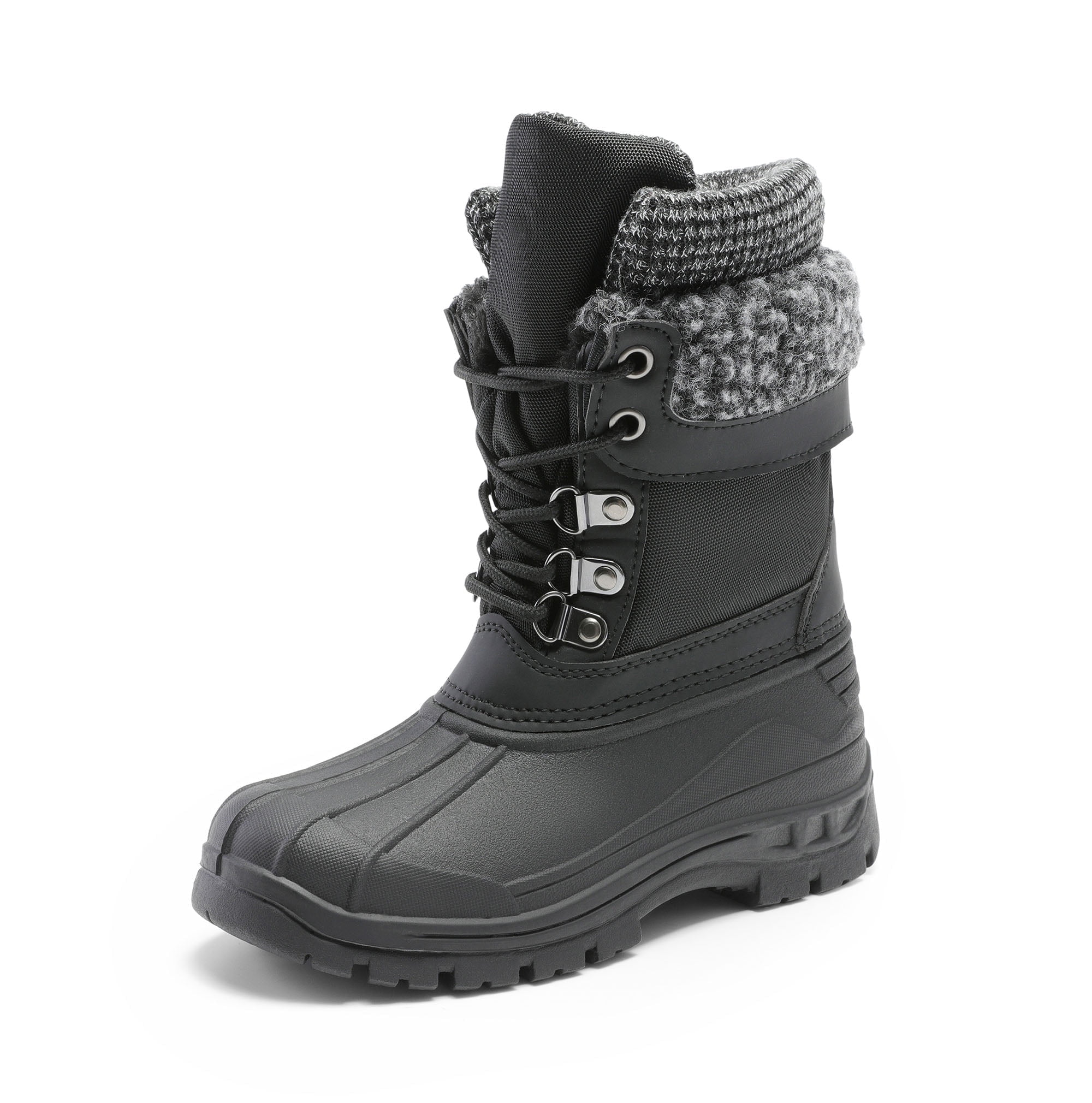 DREAM PAIRS Boys Girls Snow Boots Outdoor Slip-on Resistant Insulated ...