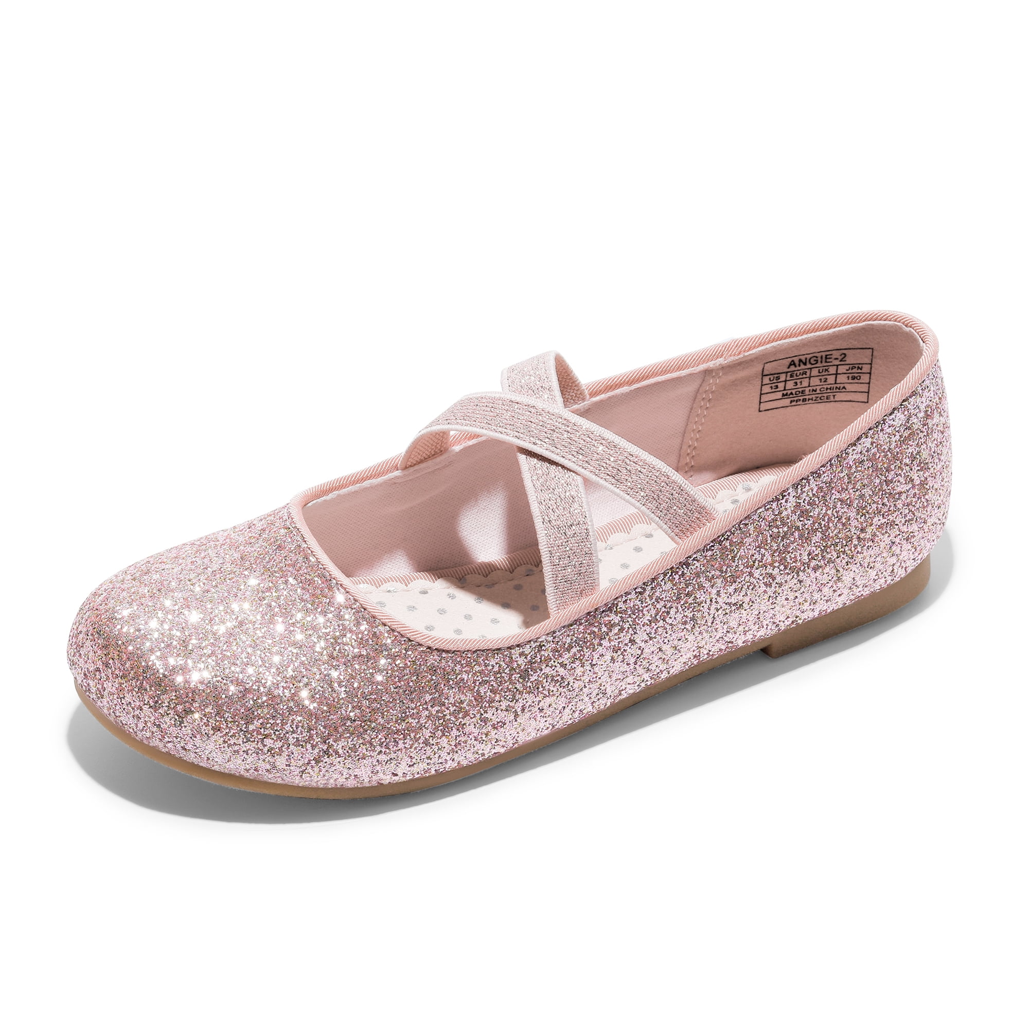 DREAM PAIRS Girls Ballerina Dress Shoes Mary Jane Flats - Walmart.com