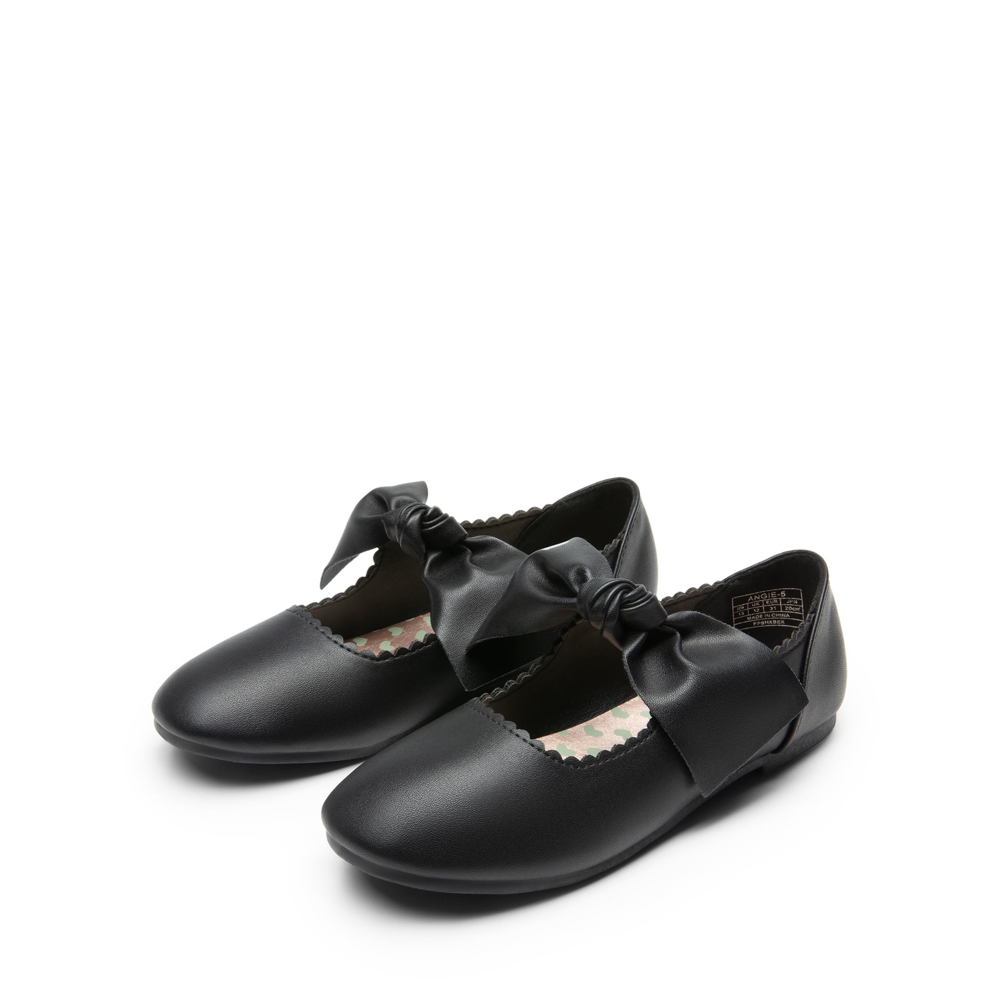 DREAM PAIRS Girls Ballerina Flats Mary Jane Front Bow Dress Shoes ...