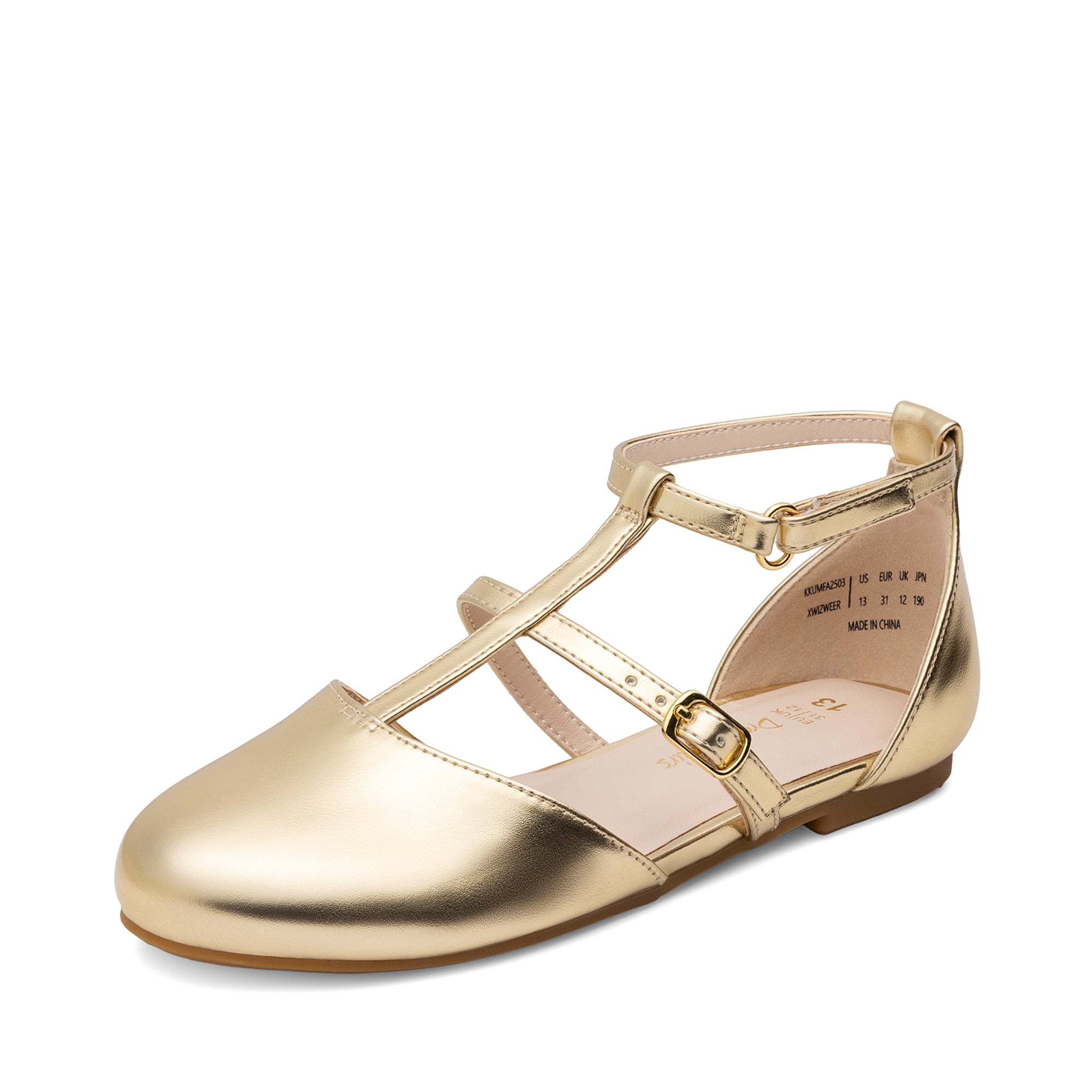 DREAM PAIRS Girls Ballet Flats Dress Shoes Mary Jane for Little /Big ...