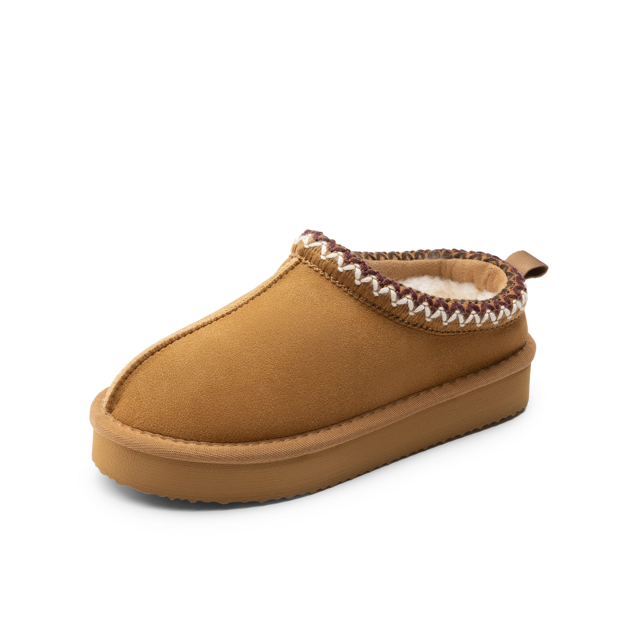 Kids Slippers Boys Girls Fuzzy House Shoes Slip On Indoor Outdoor ...