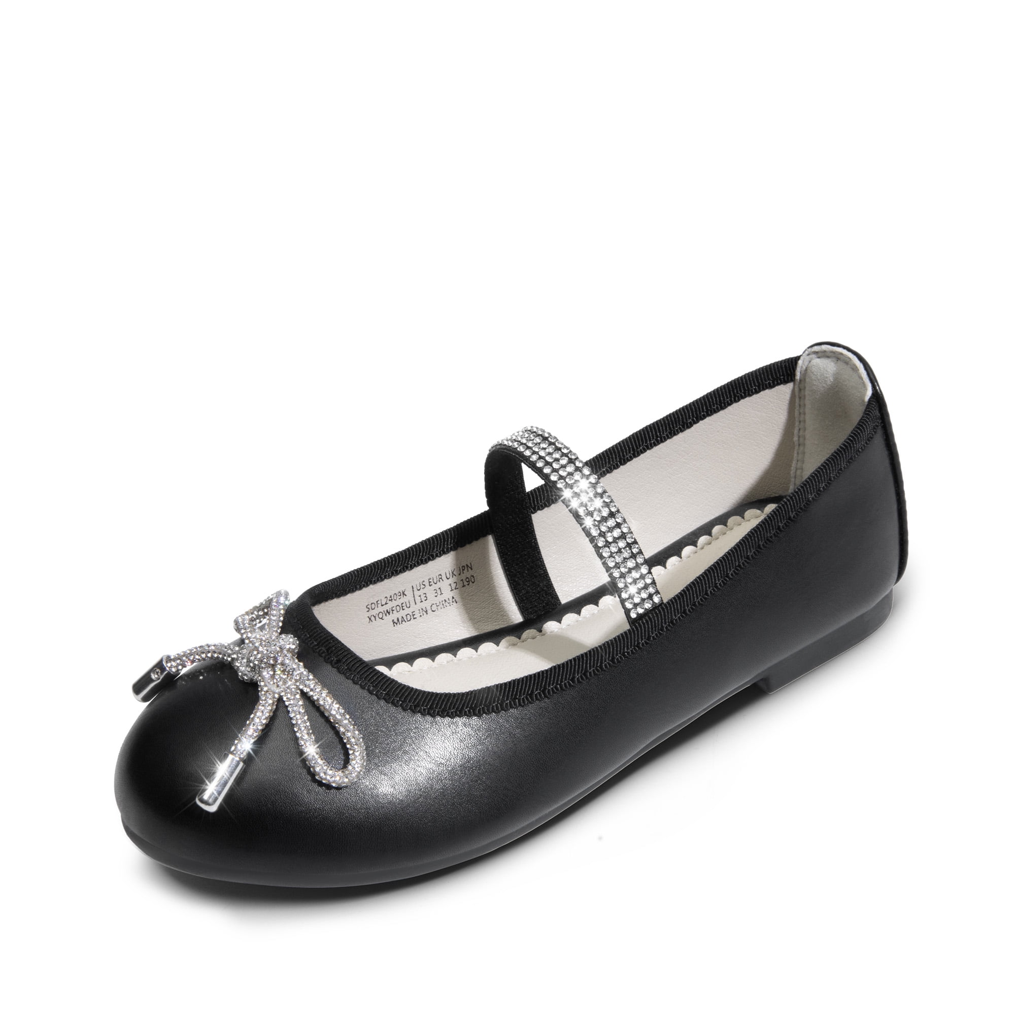 DREAM PAIRS Girls Dress Shoes Slip-on Flower Girl Ballet Flats for ...