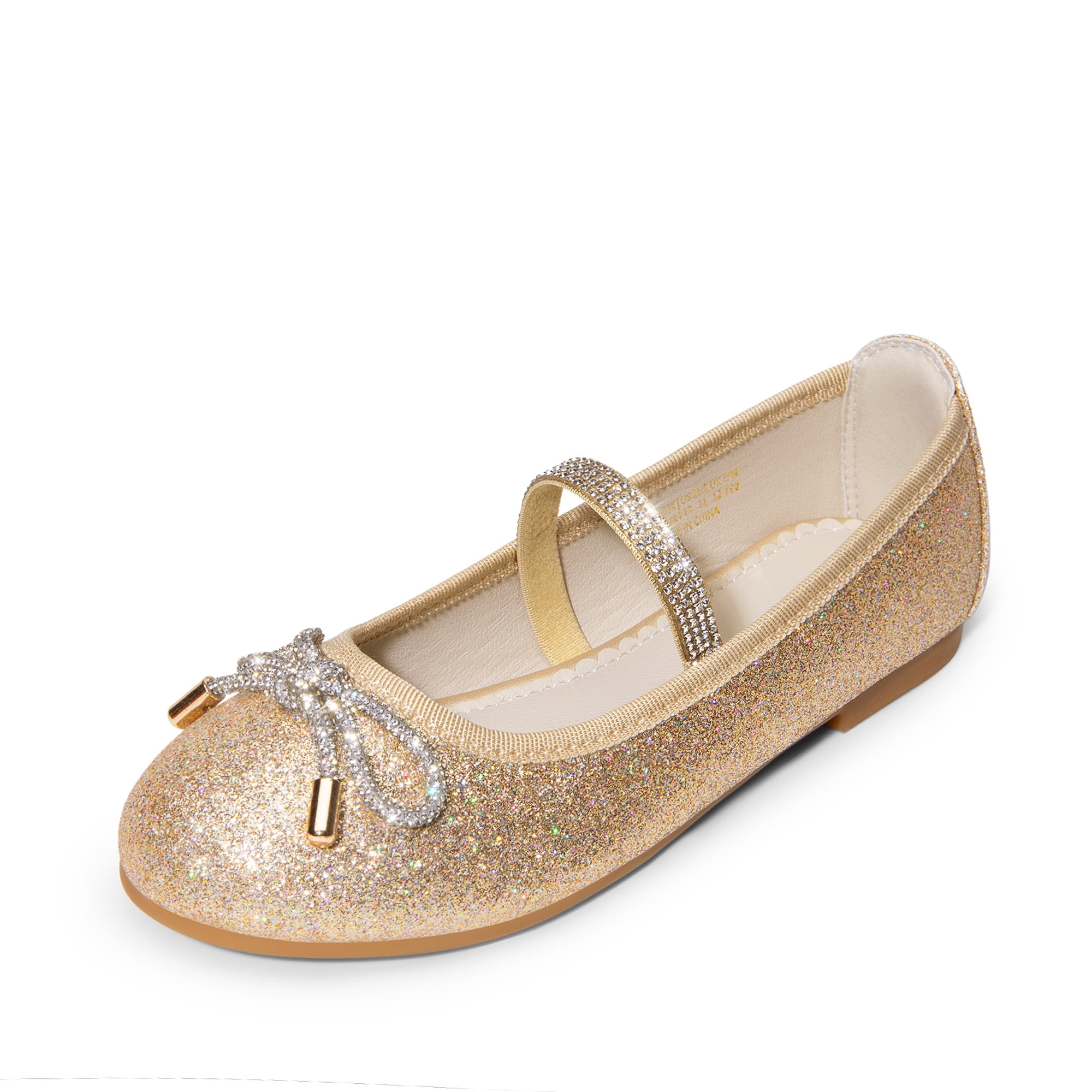 DREAM PAIRS Girls Dress Shoes Slip-on Flower Girl Ballet Flats for ...