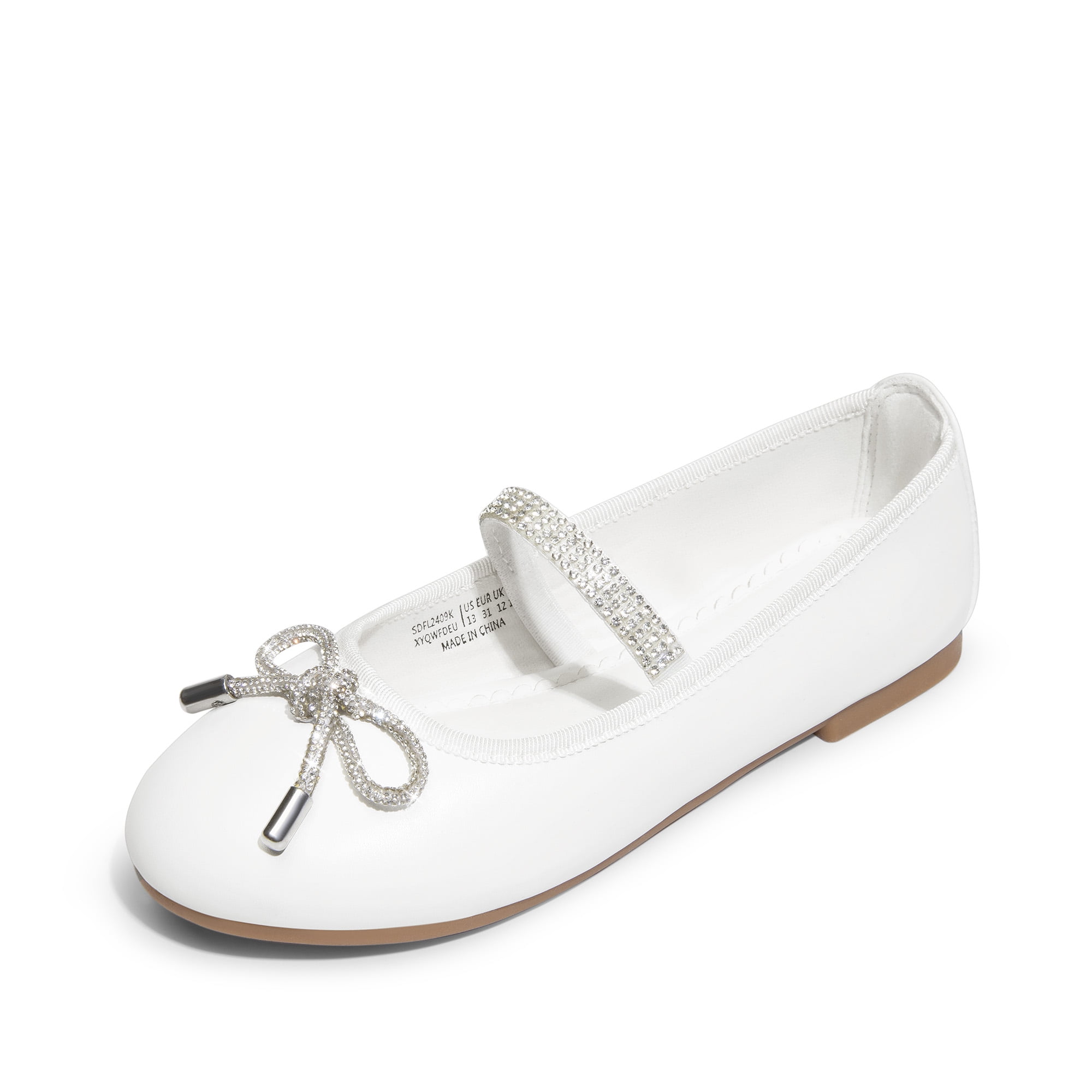 DREAM PAIRS Girls Dress Shoes Slip-on Flower Girl Ballet Flats for ...