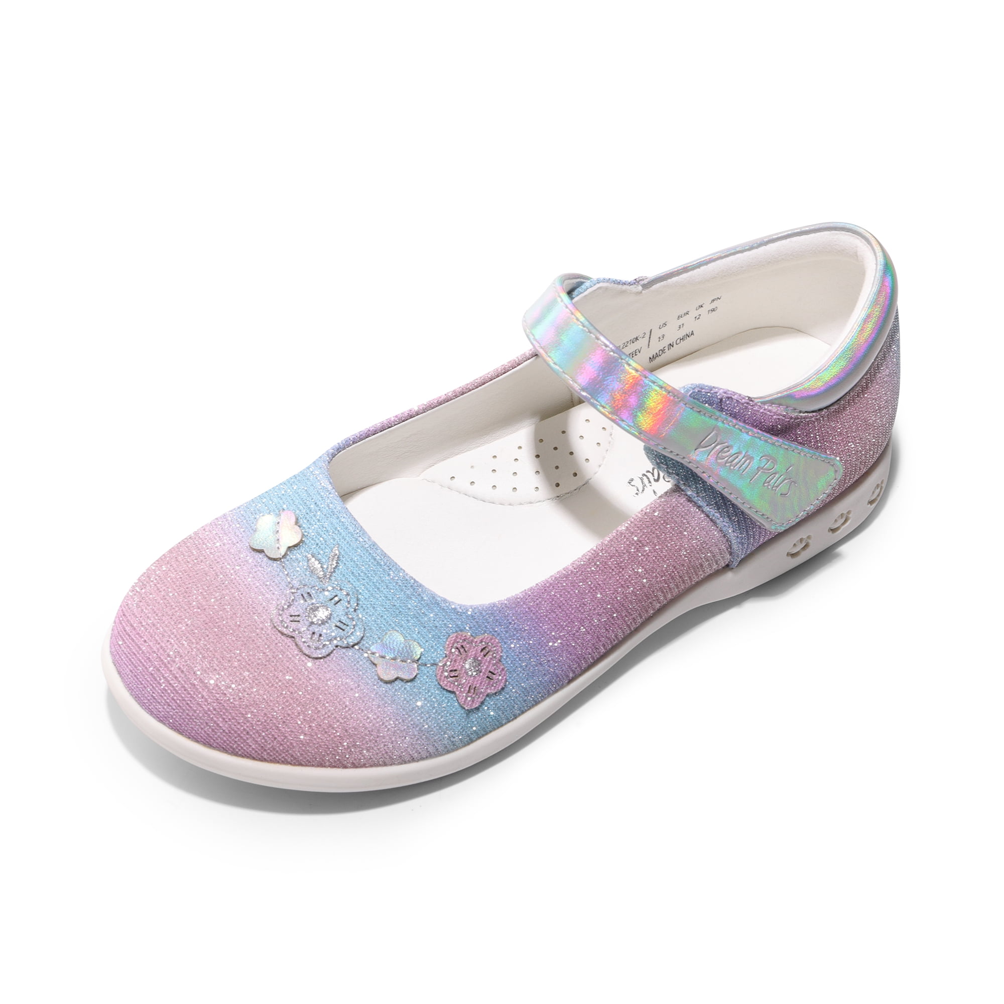 DREAM PAIRS Girls School Uniform Dress Shoes Mary Jane Black Flats ...