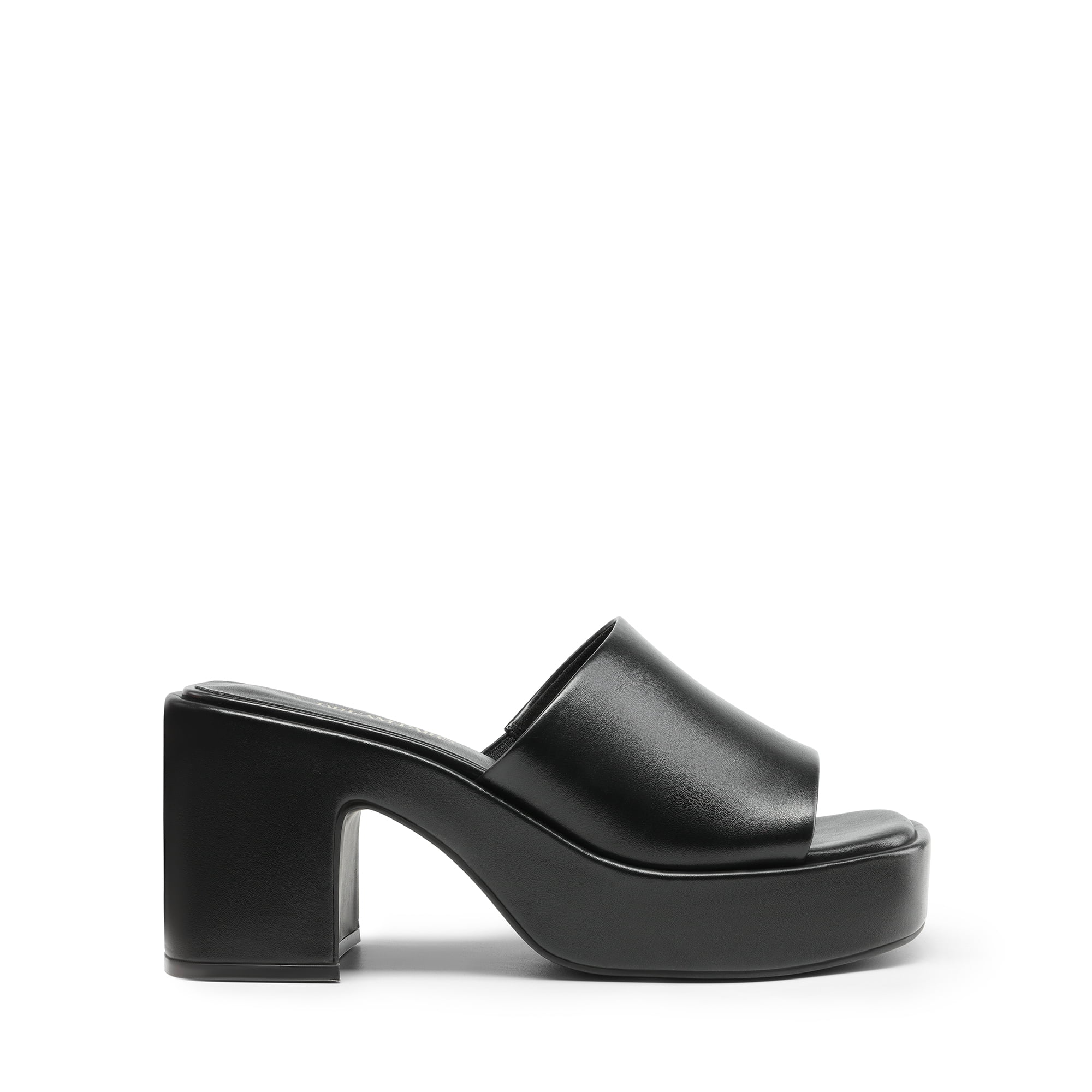 BURUDANI High Chunky Platform Heels for Women Fashion Comfort Slip on ...