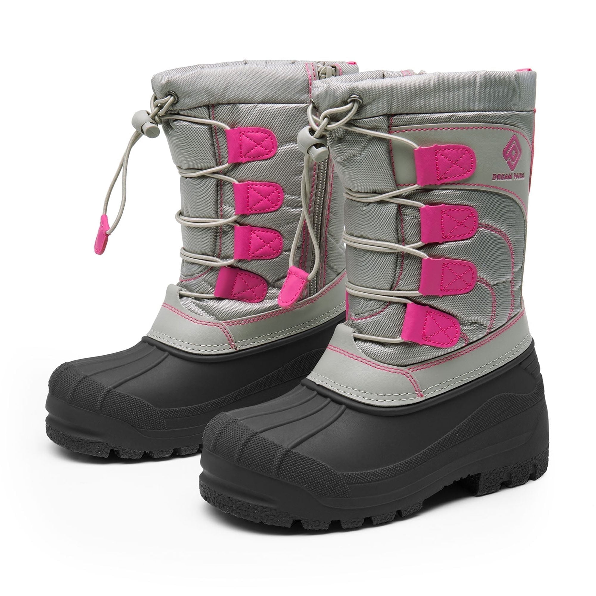 DREAM PAIRS Kids Winter Snow Boots - Waterproof, Non-Slip, Size 12 ...