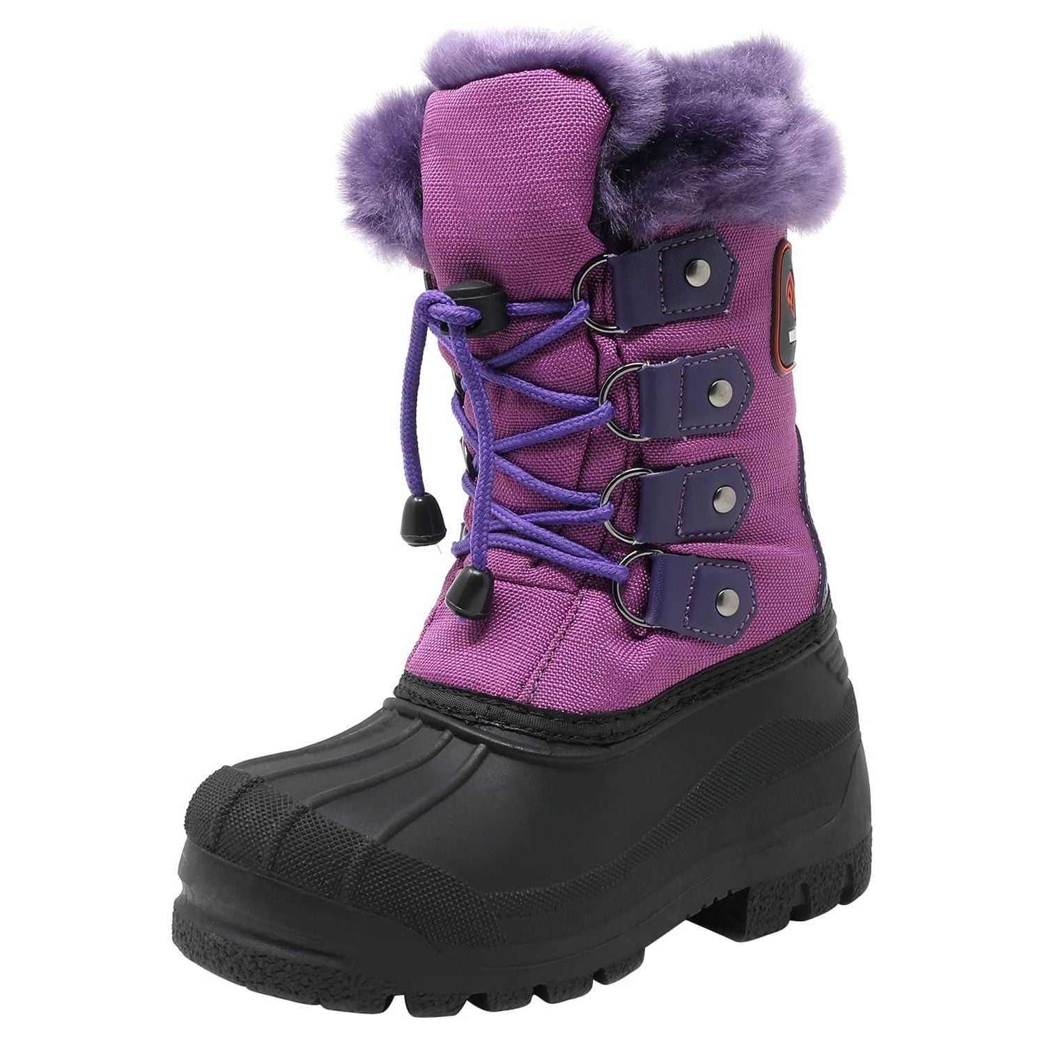 DREAM PAIRS Kids Boys Girls Winter Snow Boots Waterproof Insulated ...