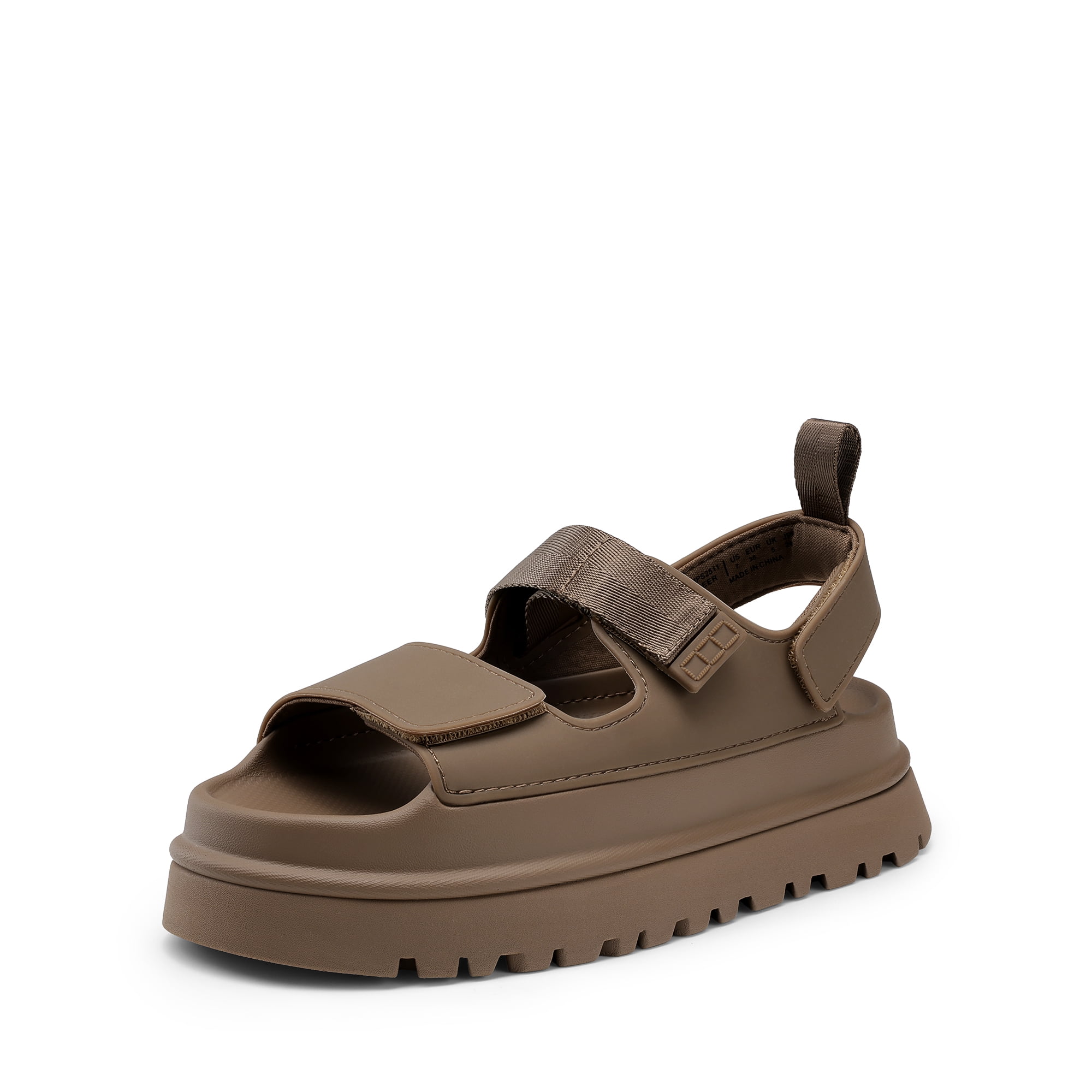 DREAM PAIRS Platform Wedges Sandals for Women Chunky Open Toe Dress ...