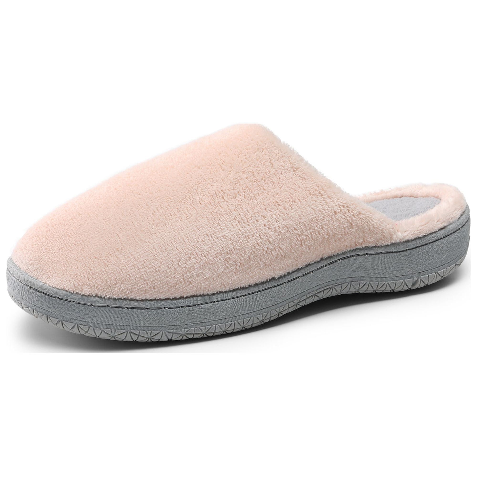 DREAM PAIRS Slippers For Women Memory Foam Winter Slippers Faux Fur ...