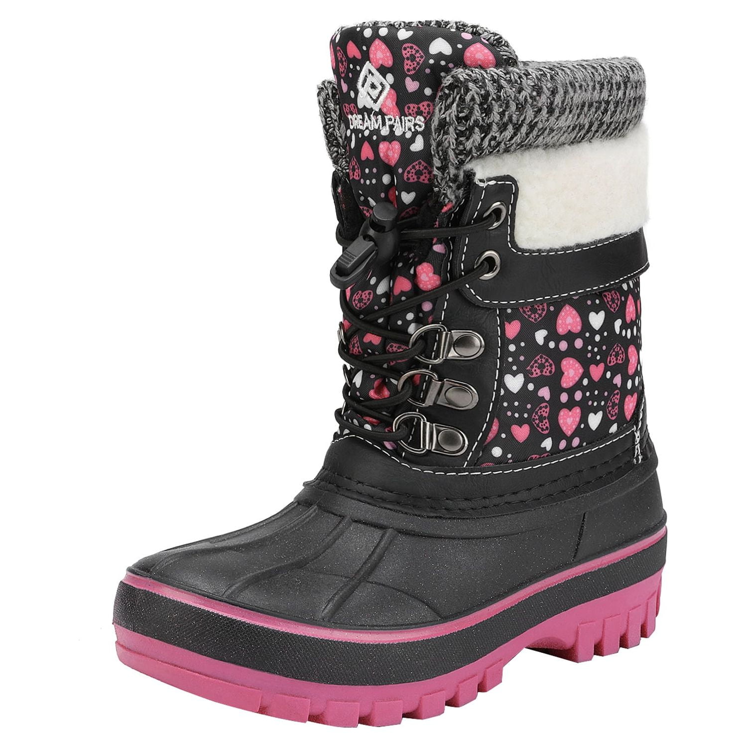 DREAM PAIRS Toddlers Kids Boys Girls Winter Snow Boots Waterproof ...