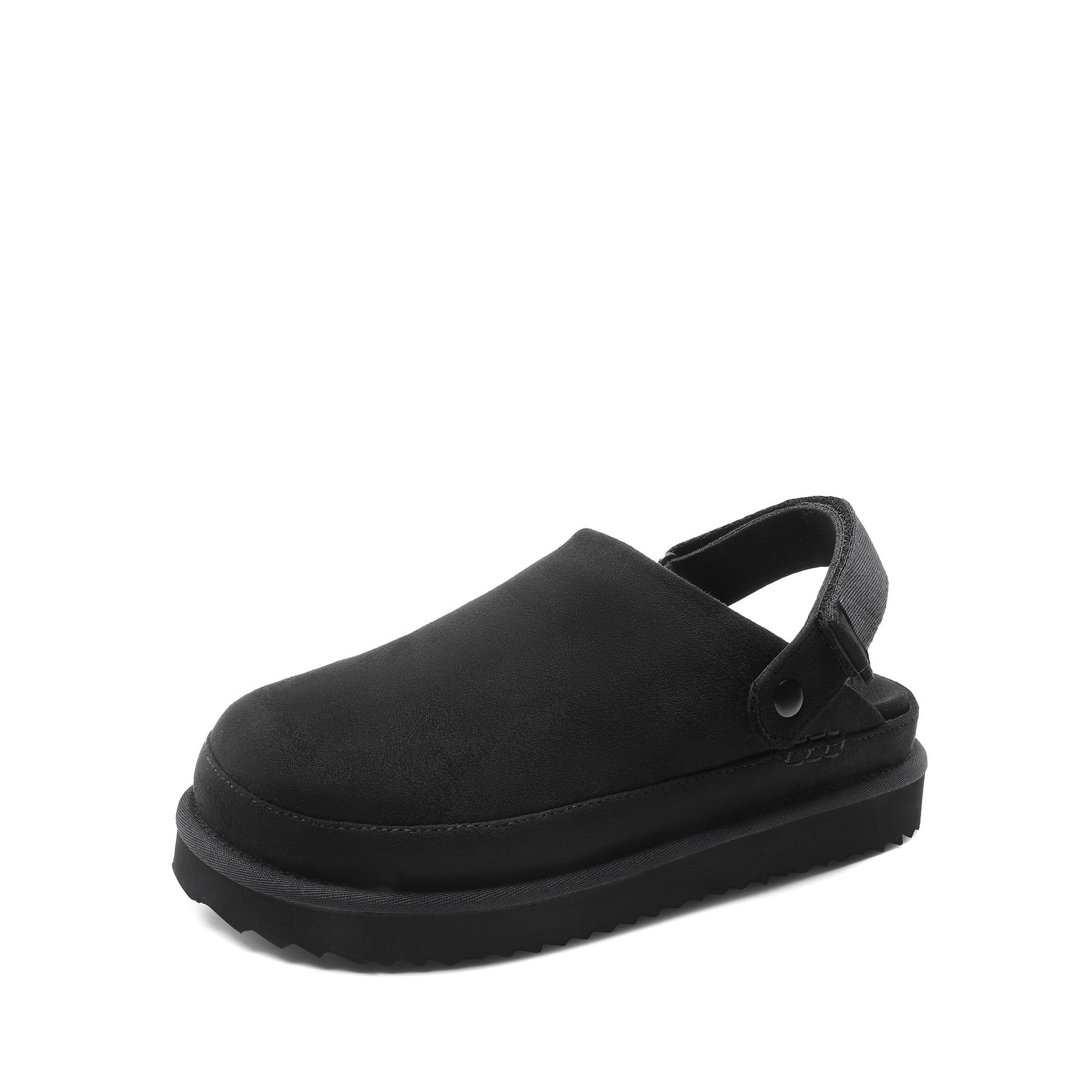 DREAM PAIRS Women's Platform Clog Mules, Cozy Slip-On Slingback Clogs ...
