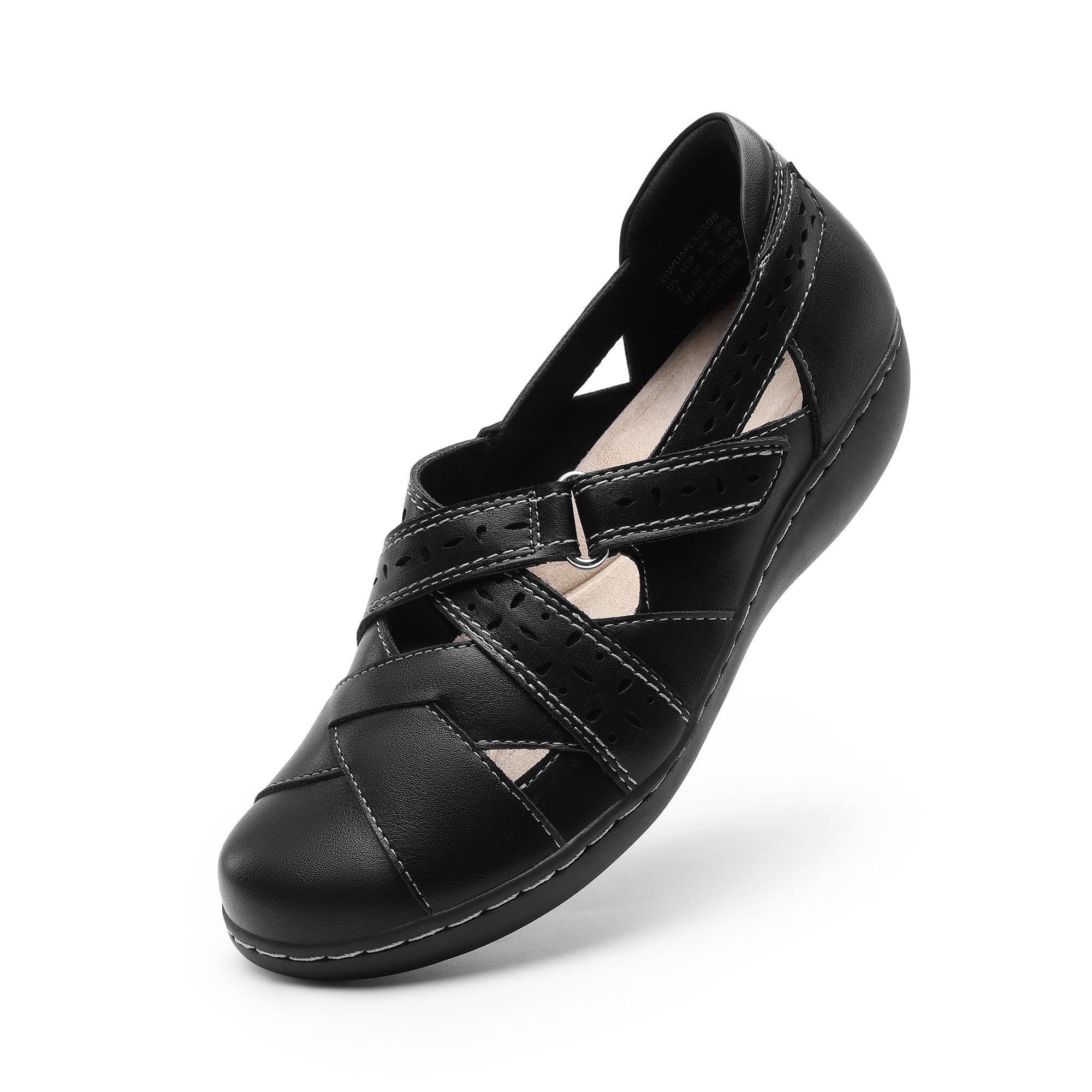 DREAM PAIRS Women's Slip-On Loafers Comfortable Casual Walking Flats ...