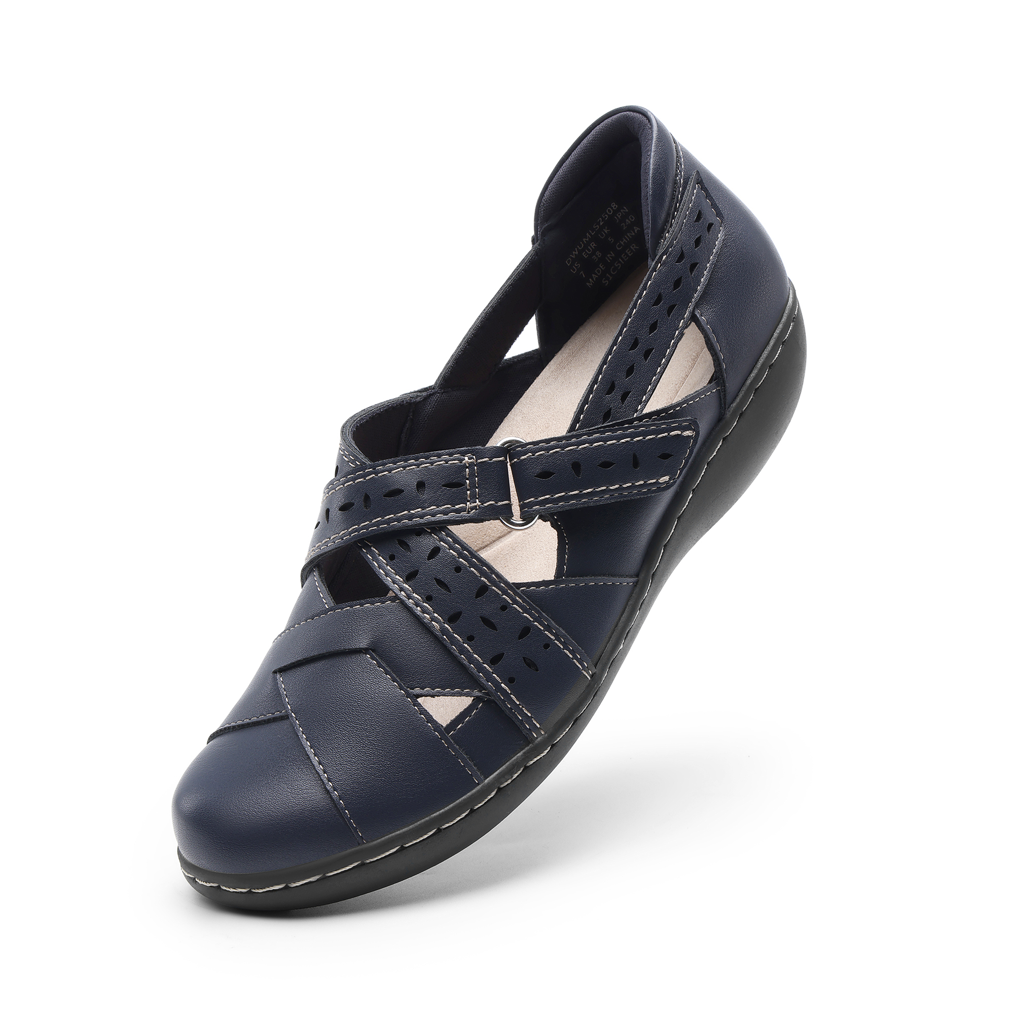 DREAM PAIRS Women's Slip-On Loafers Comfortable Casual Walking Flats ...