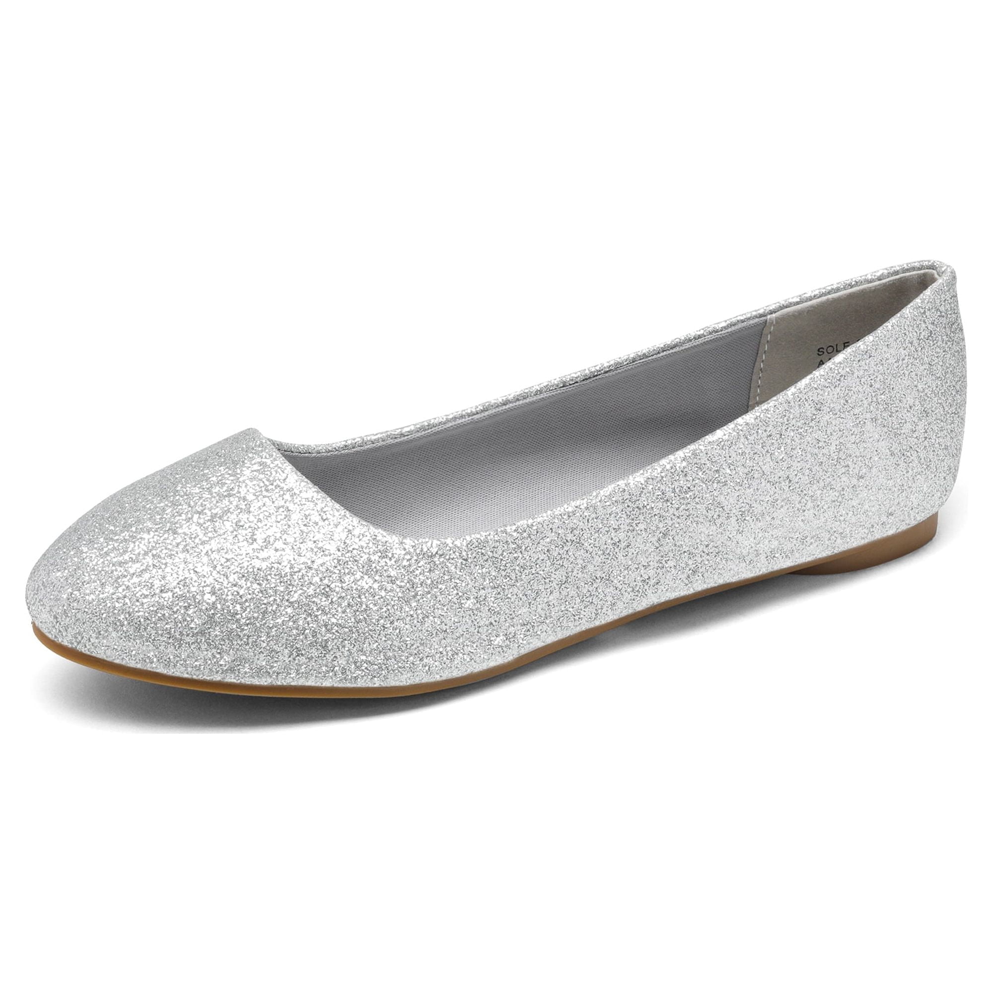 BURUDANI Women's Ballerina Walking Flats Casual Slip on Flat Shoes ...