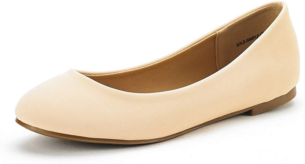 DREAM PAIRS Women's Sole-Simple Ballerina Walking Flats Shoes SOLE ...