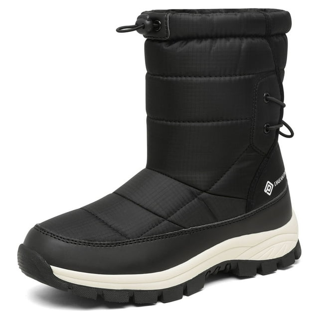 DREAM PAIRS Women’s Waterproof, Lightweight, Anti-Skid Winter Snow Boots with Warm Faux Fur ...