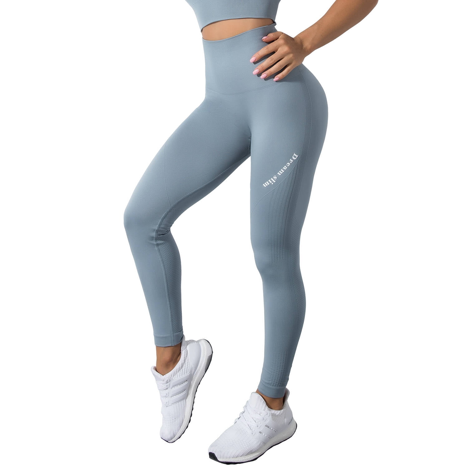 DREAM SLIM Yoga Pants for Women with Pockets High Waisted Leggings ...