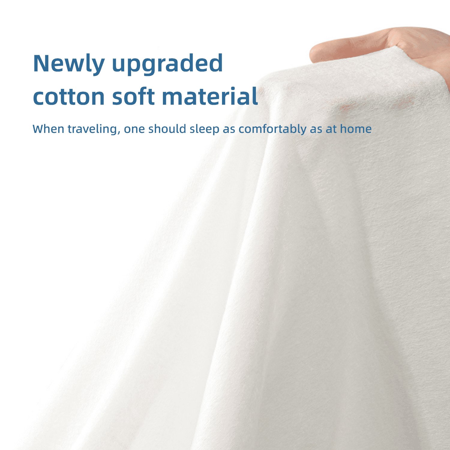 Travel disposable bedding set for two, Dirt-proof portable set, 2 ...