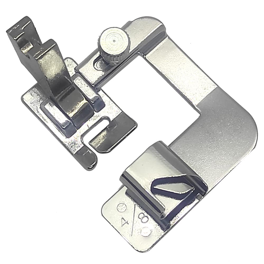 DREAMSTITCH 4/8 inch Round Hemmer Presser Foot with Slant Shank for ...