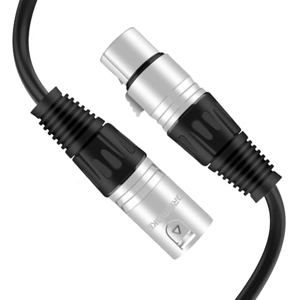 DREMAKE Professional Audio Mic Cable Cords - XLR 3 Pin Male to XLR 3 ...