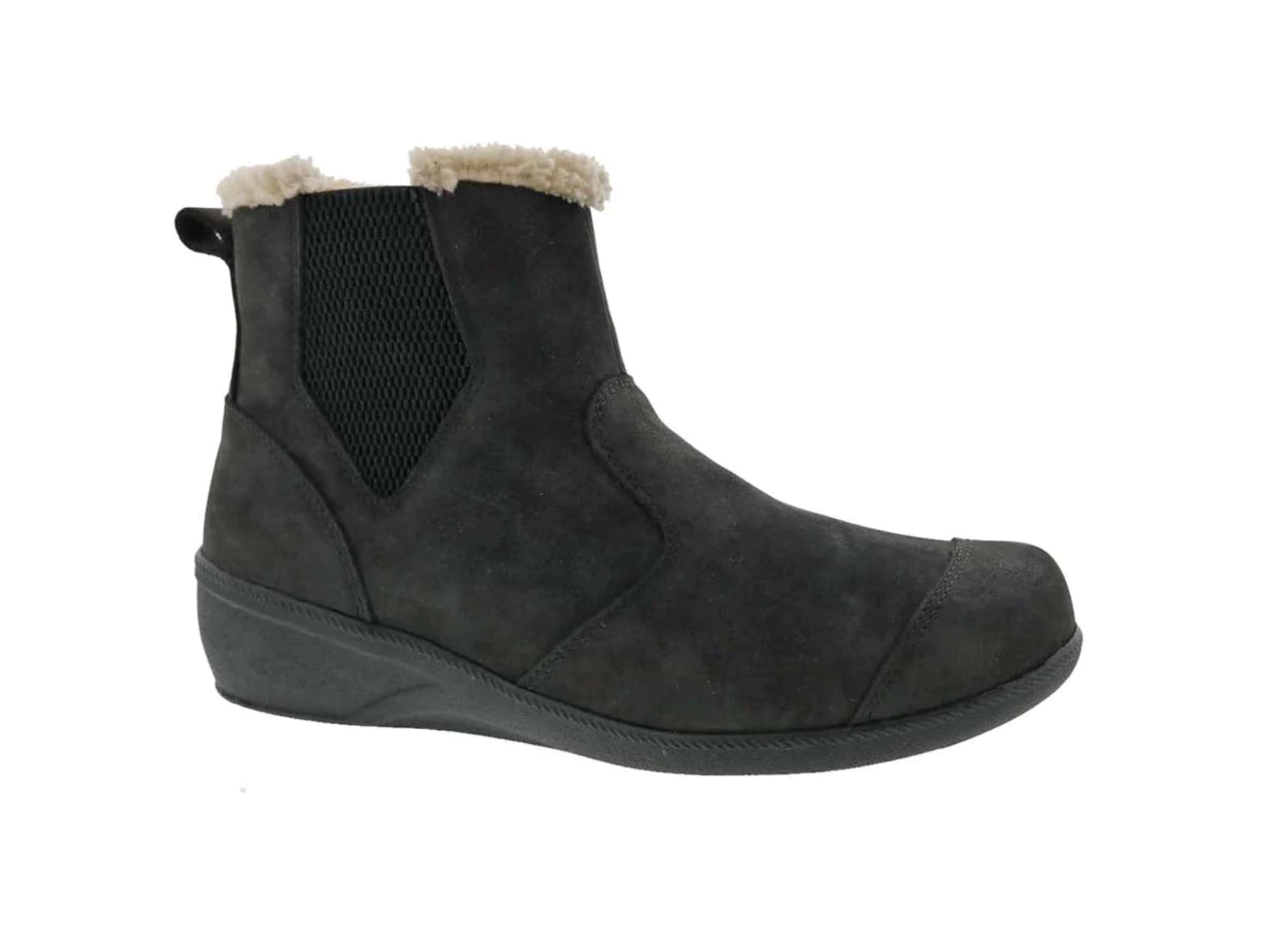 Drew Jayla Women Boots In Black Nubuck - Walmart.com