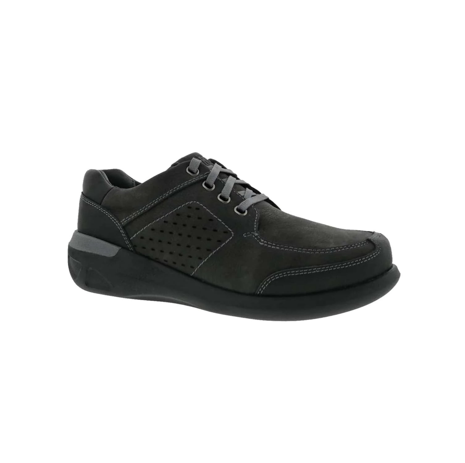 Drew Miles Men Casual Shoe In Black Nubuck/leather - Walmart.com
