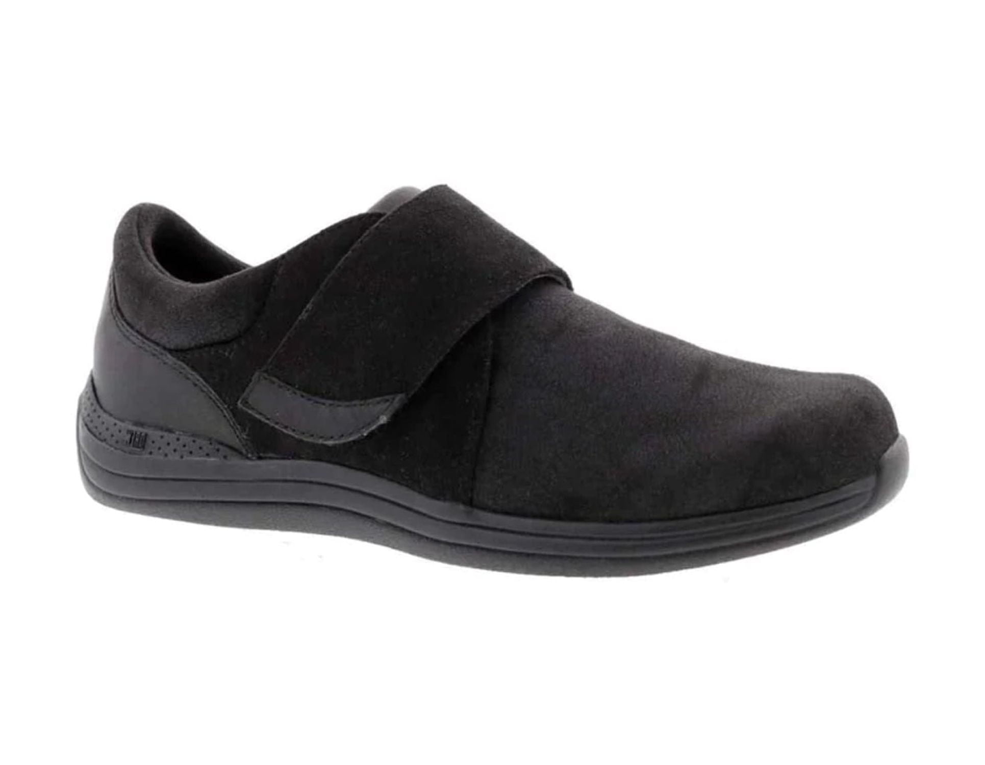 DREW MOONWALK WOMEN CASUAL SHOE IN BLACK STRETCH LEATHER - Walmart.com