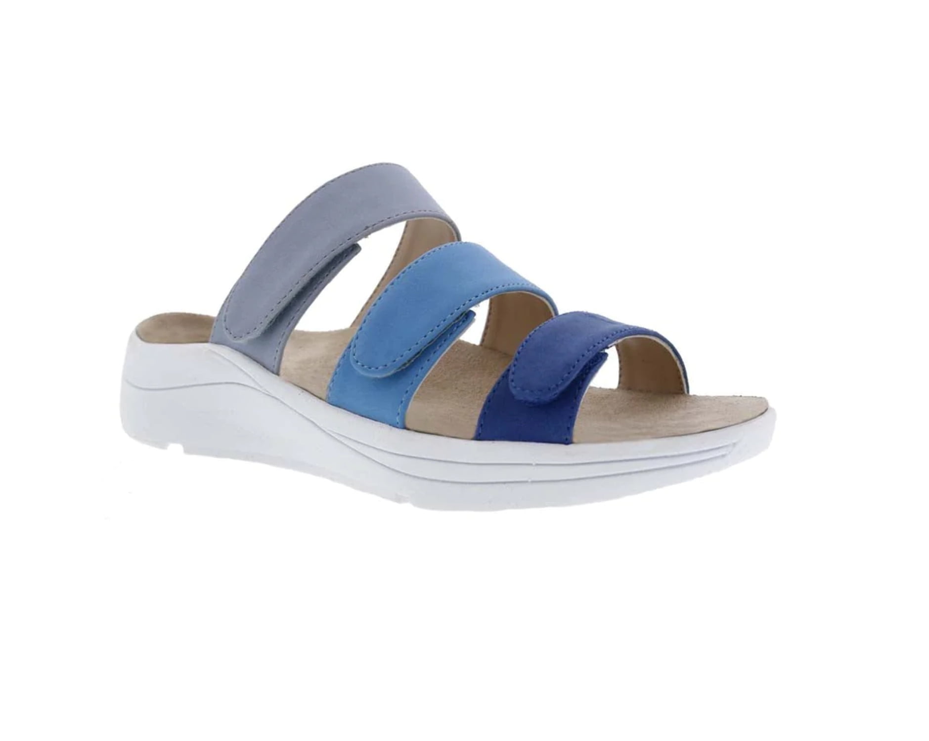 Drew Sawyer Women Sandal In Blue Combo - Walmart.com