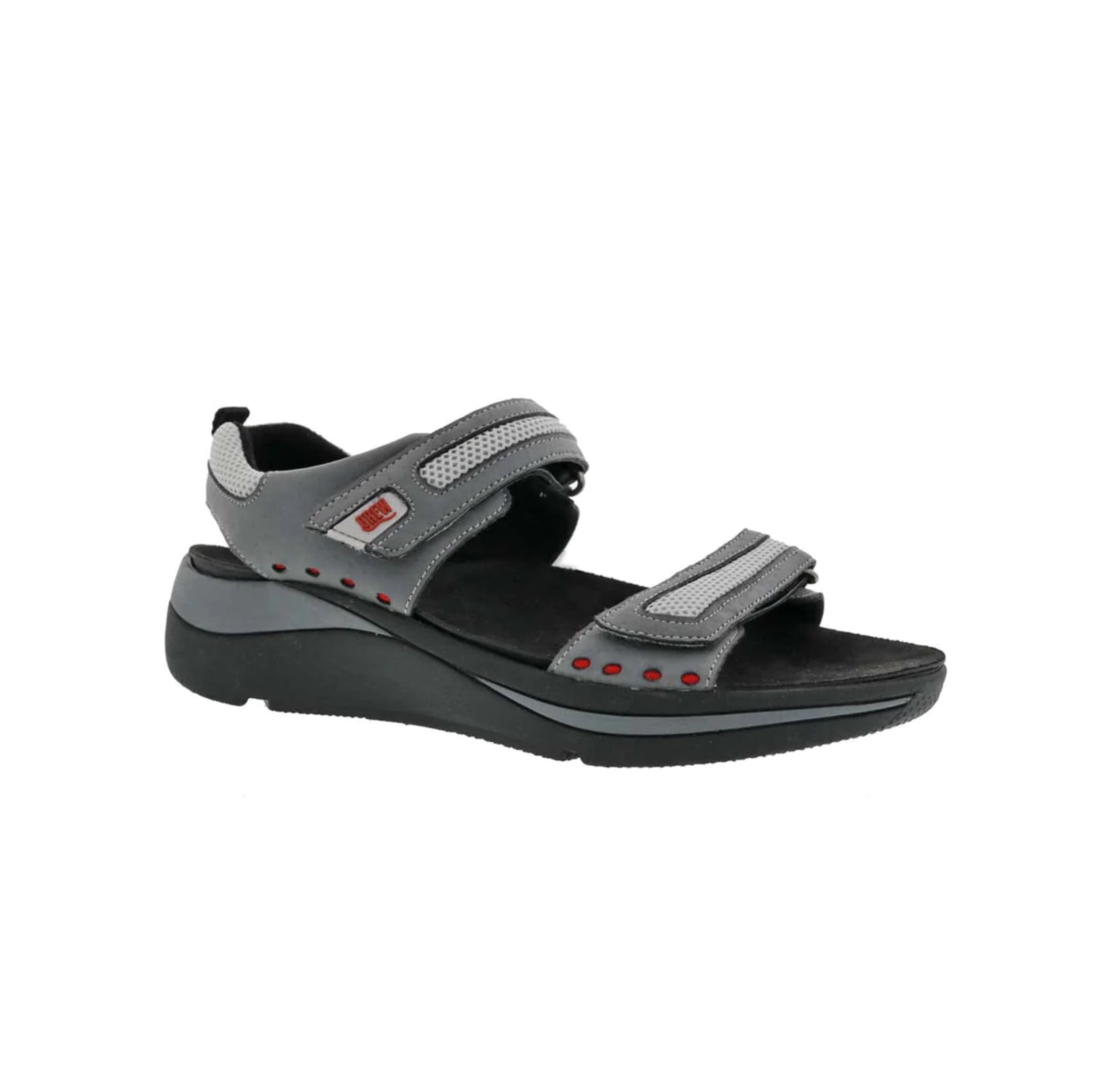 Drew Sophie Women Sandal In Grey Mesh Combo - Walmart.com