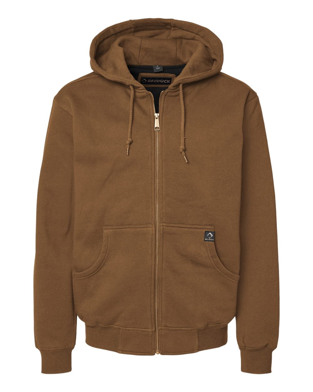 DRI DUCK Mens Crossfire Heavyweight Power Fleece Hooded Jacket with ...