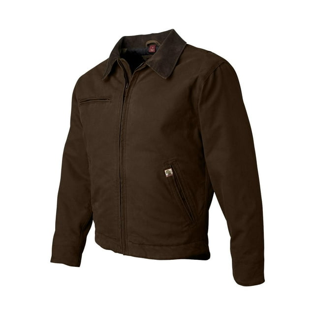 DRI DUCK Winter Coat - Outlaw Boulder Cloth Jacket with Corduroy Collar ...