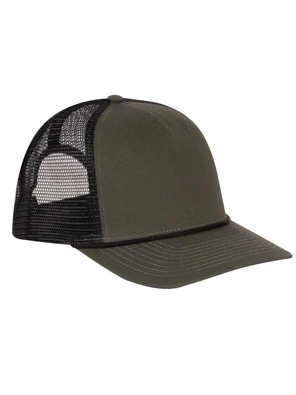 DRI DUCK - Retro Rope Cap - 3012 - Fatigue/ Black/ Black - Size ...