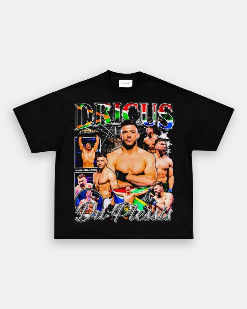 DRICUS DU PLESSIS Shirt, boxing bootleg shirt , UFC shirt, wrestling t ...