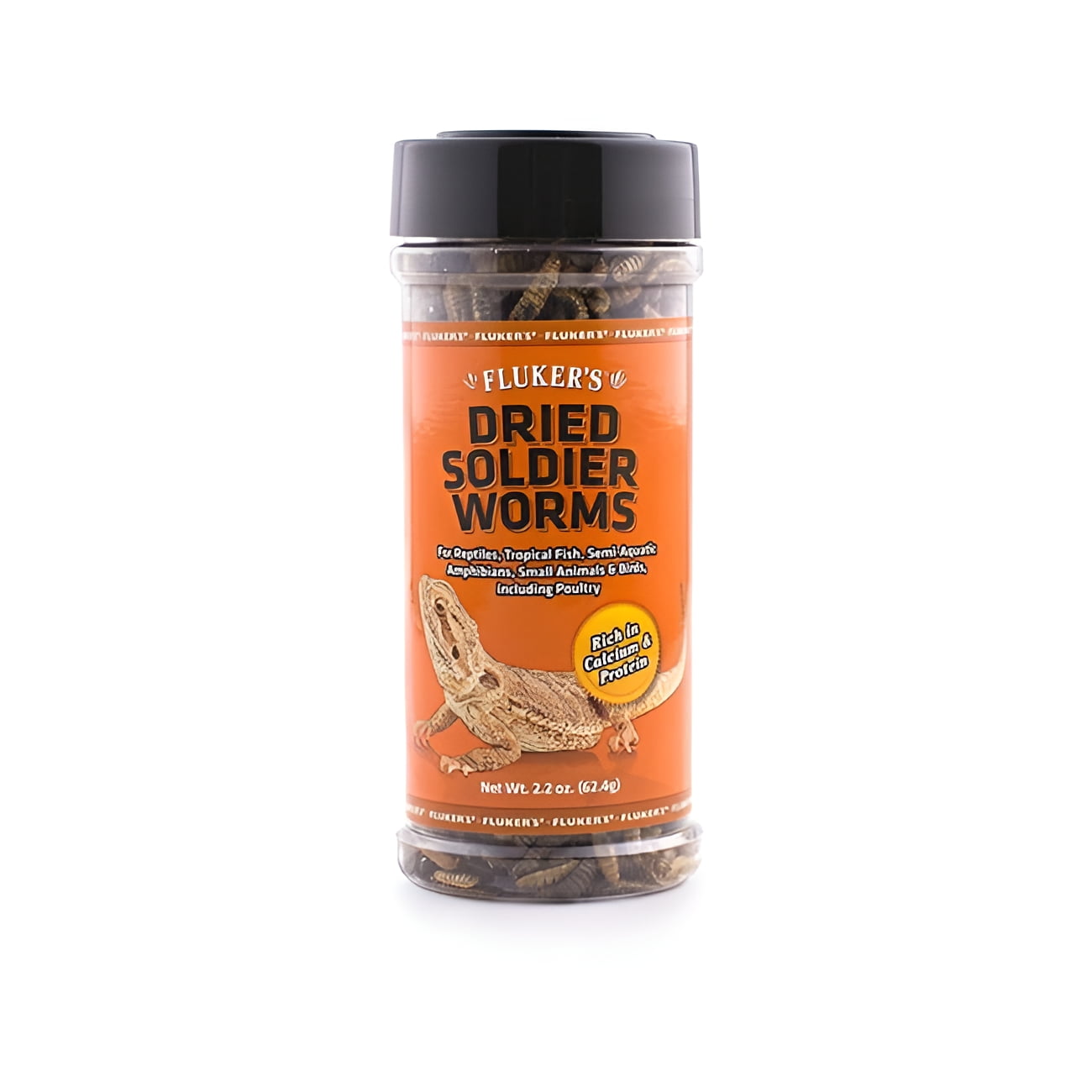 Fluker's Freeze Dried Insects, Soldier worms, 2.2 oz - Walmart.com