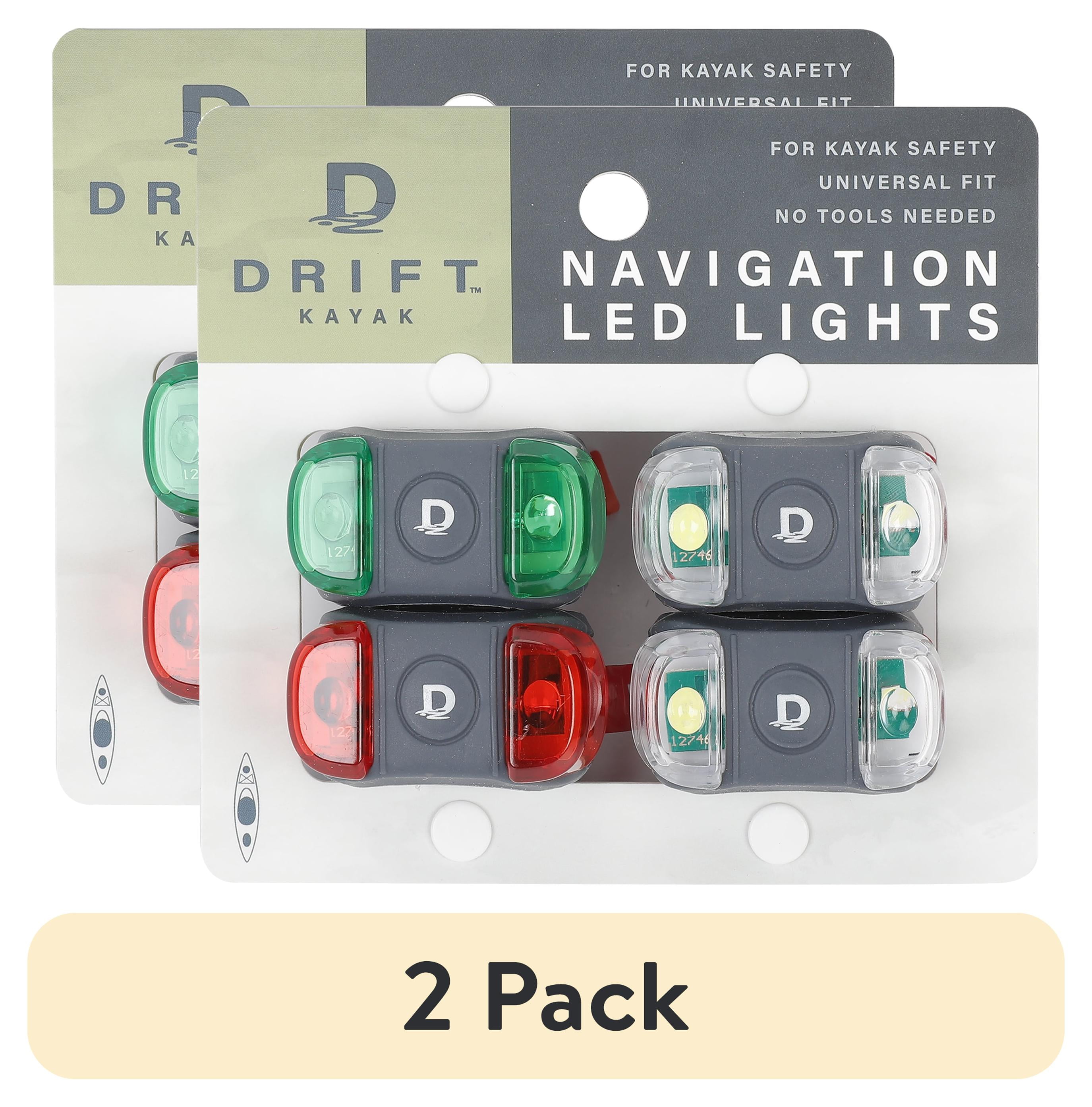 (2 pack) DRIFT all things water 4-Pack Kayak Navigation Lights ...