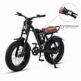 DRIFT.SLIDE Electric Bike for Adults, 1500W Peak Motor, Full Suspension ...