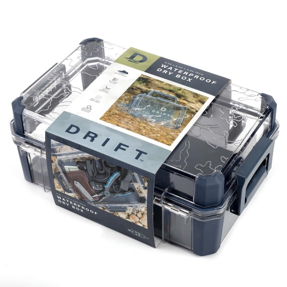 D DRIFT ALL THINGS WATER Waterproof Marine Large Dry Box, 10" x 6 ...