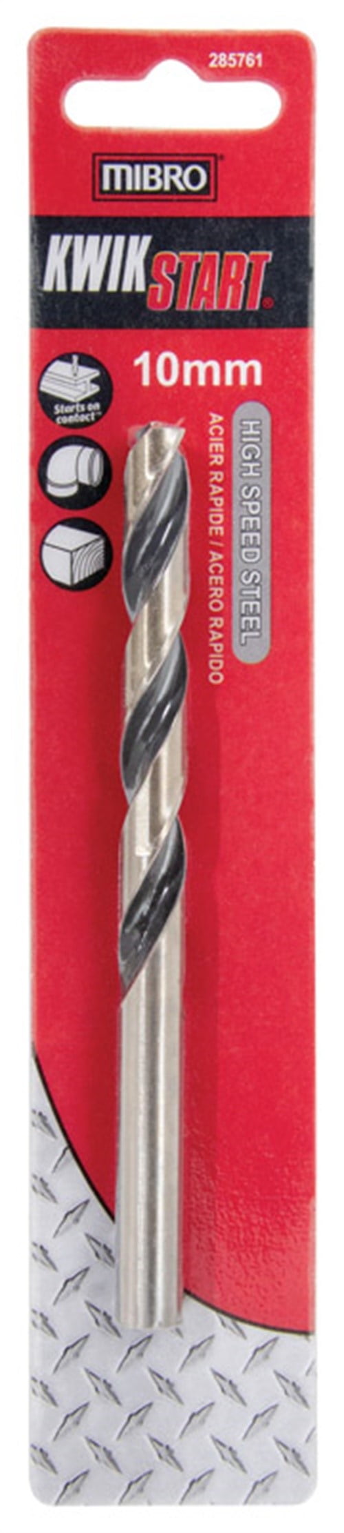 mibro drill bit 10 mm dia, 133 mm length - Walmart.com