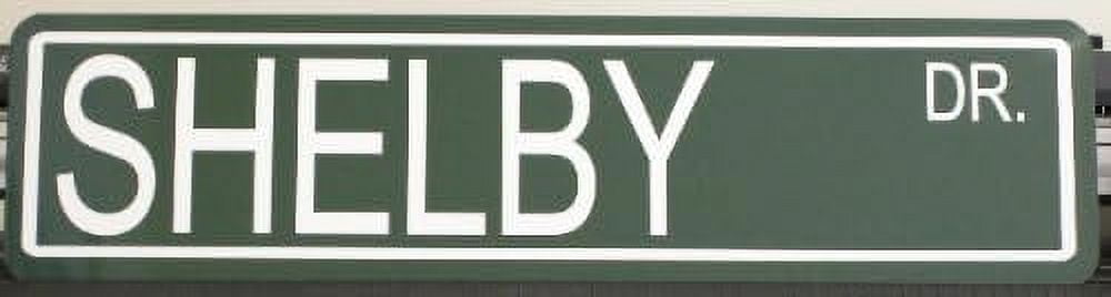 DRIVE METAL STREET SIGN 6X24 FITS GT 350 500 427 289 SVT SPORTS CAR ...