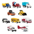 DRIVEN Mini Toy Trucks and Work Vehicles Pocket Fleet Multipack Play ...