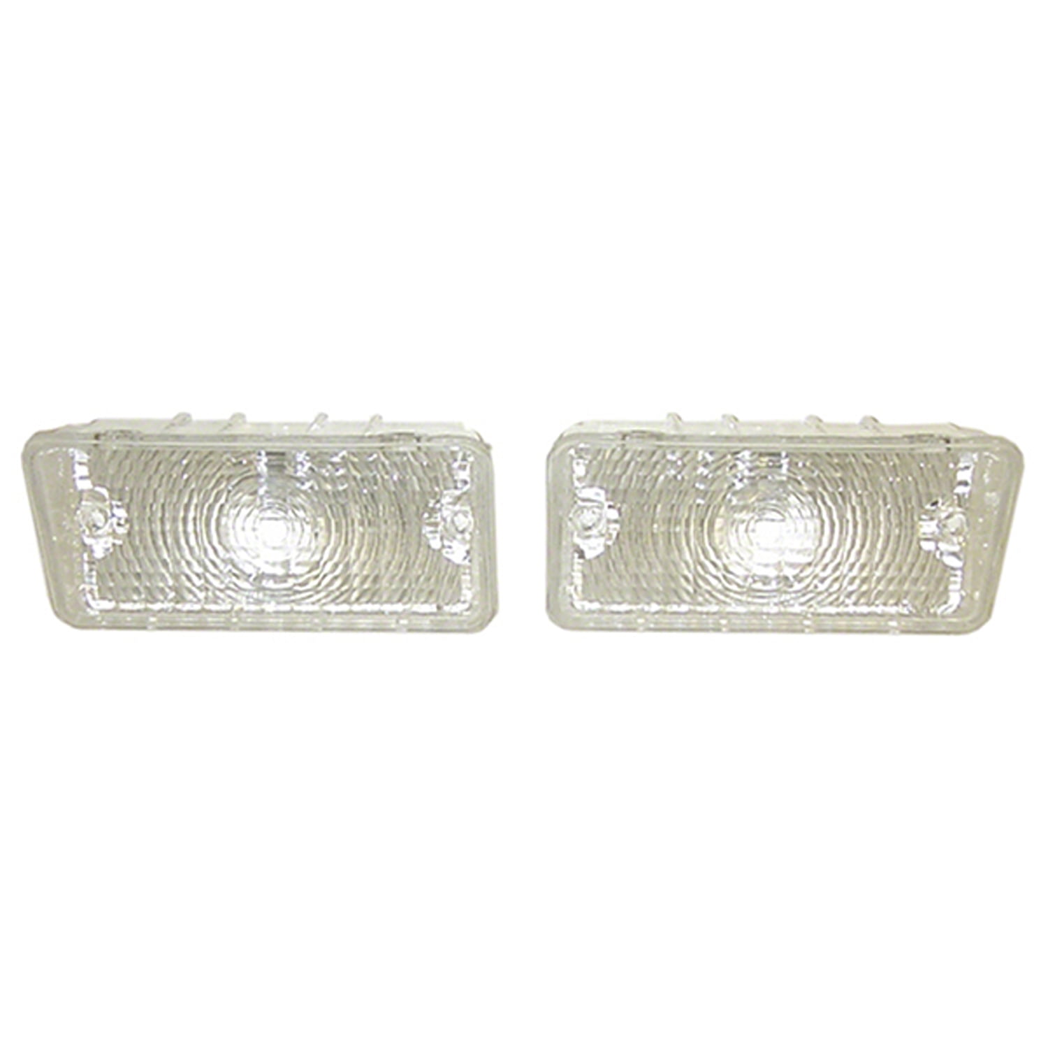 DRIVER AND PASSENGER SIDE PAIR OF CLEAR PARK LIGHT LENSES FOR SS MODELS ...