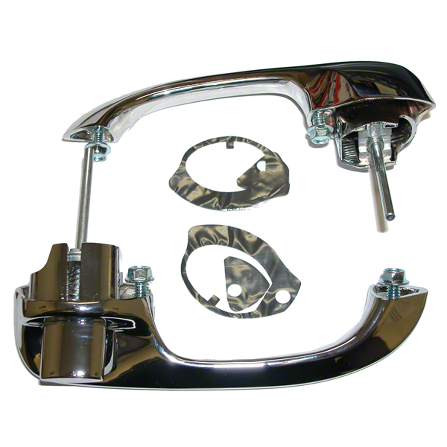 DRIVER AND PASSENGER SIDE PAIR OF OUTER DOOR HANDLES FOR 2-DOOR HARDTOP ...
