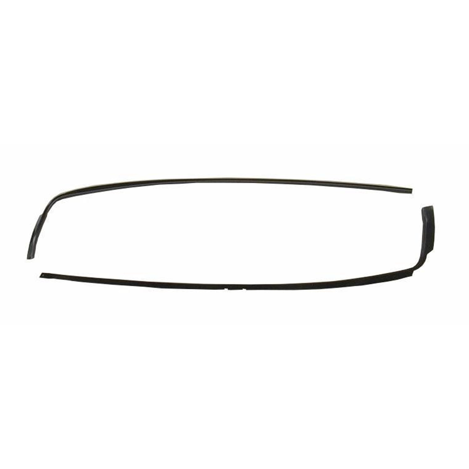 DRIVER AND PASSENGER SIDE PAIR OF STEEL DRIP RAILS FOR 2-DOOR - Walmart.com