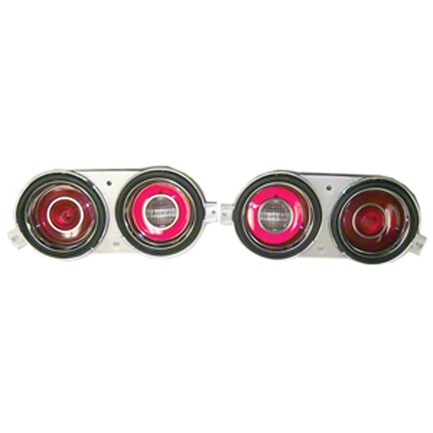 DRIVER AND PASSENGER SIDE TAIL LIGHT SET WITH PILLOW OPTICS ON BACKUP ...