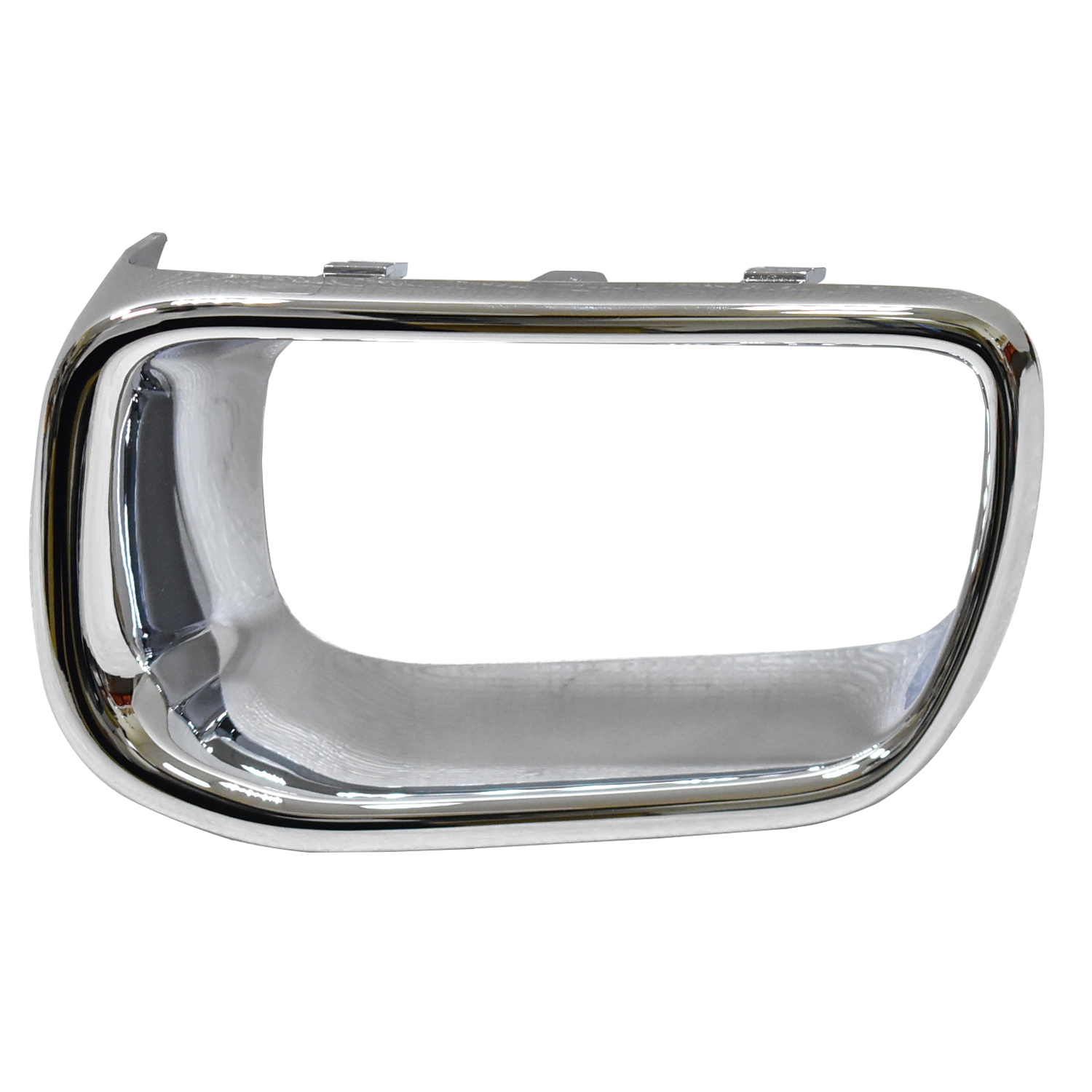 DRIVER SIDE BUMPER COVER AIR DUCT [TRIM RING] CHROME; FOR HATCHBACK ...