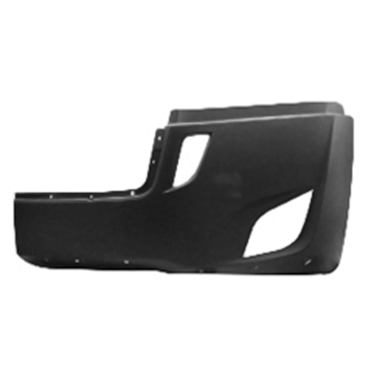 DRIVER SIDE BUMPER COVER; WITH FOG LAMP HOLES; WITH DEFLECTOR HOLES ...
