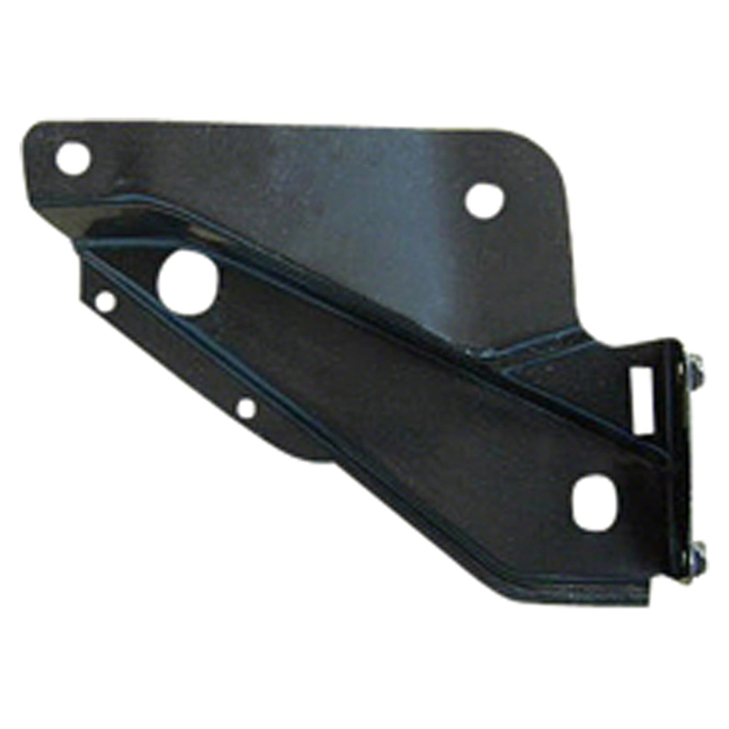 DRIVER SIDE FRONT FENDER GUSSET TO RADIATOR SUPPORT; MADE OF STEEL ...