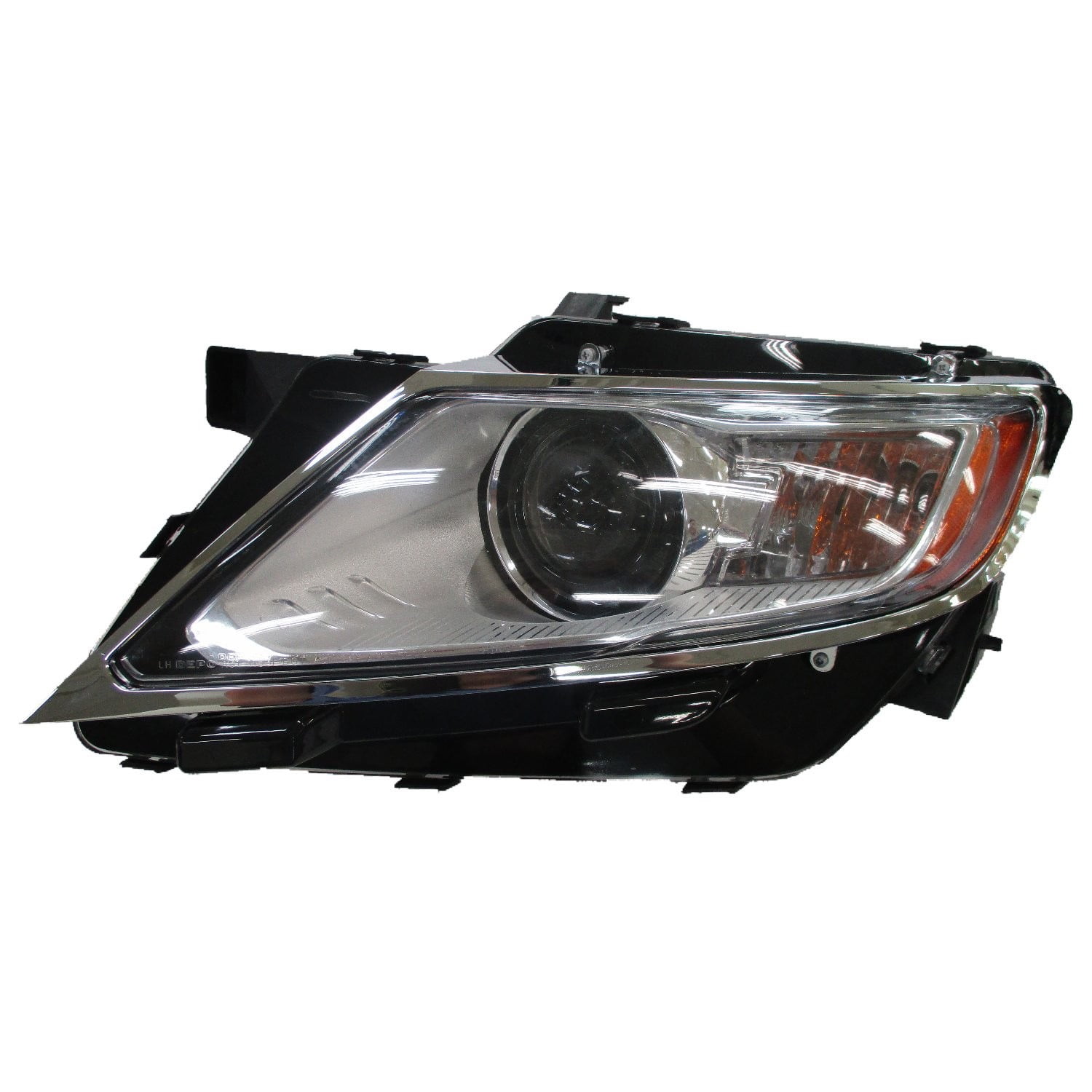 DRIVER SIDE HALOGEN HEAD LIGHT ASSEMBLY; CHROME [FO] - Walmart.com